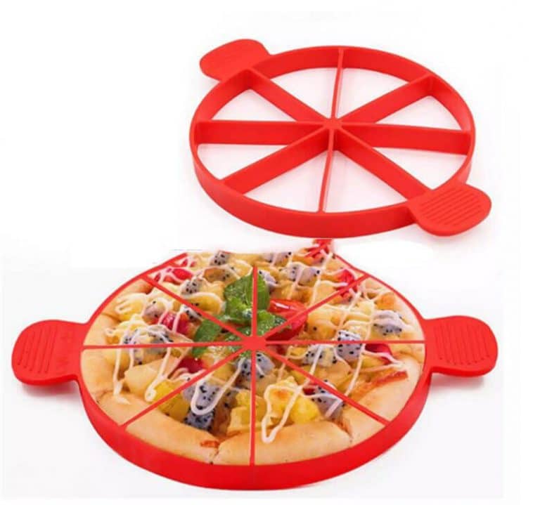 New Products 8 Cavity Slice Silicone Baking Mold For Pizza | Insilicone
